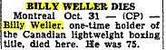 William WELLER on the WELLER family tree